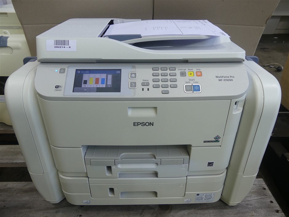 Epson WorkForce Pro WF-R5690 Printer Auction (0008-5049148) | Grays ...