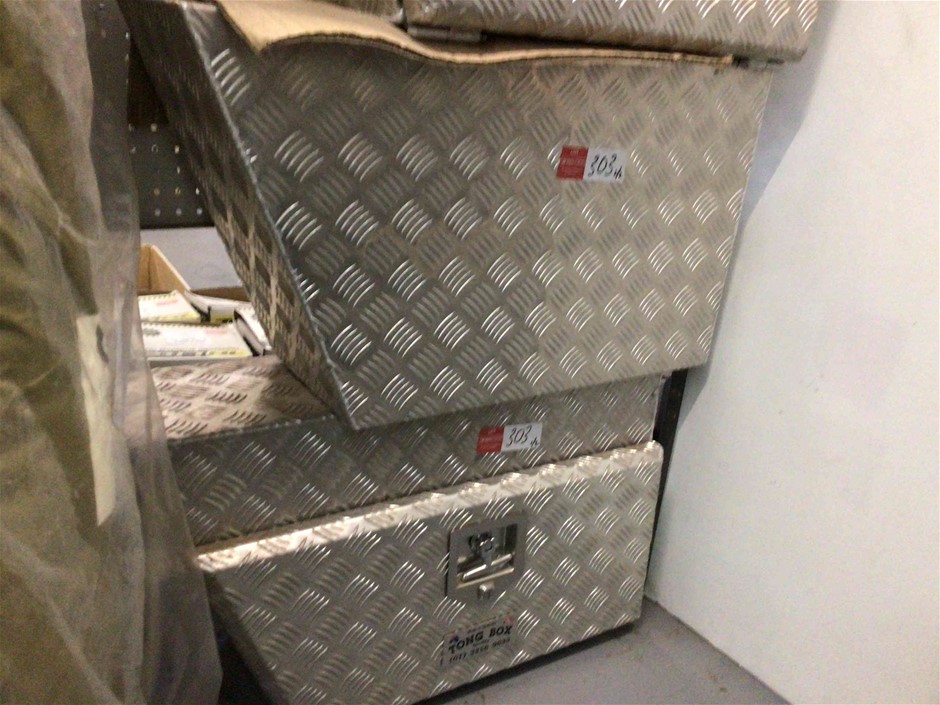 2x Tong Box Ute Under Tray Toolboxes Auction (0303-7039085) | Grays ...