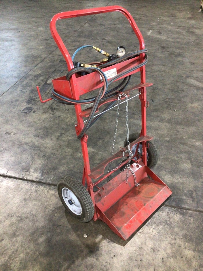 Allcore Engineering Oxy Acetylene Gas Bottle Trolley Auction (0012 ...