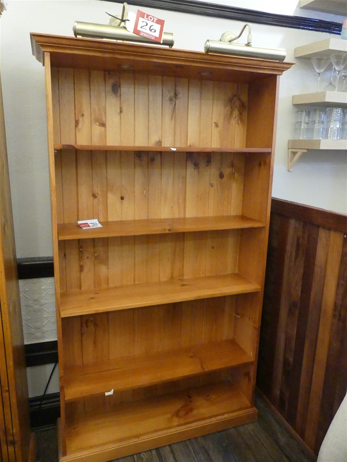 Timber Display Unit with Shelves Auction (0026-5048806) | Grays Australia