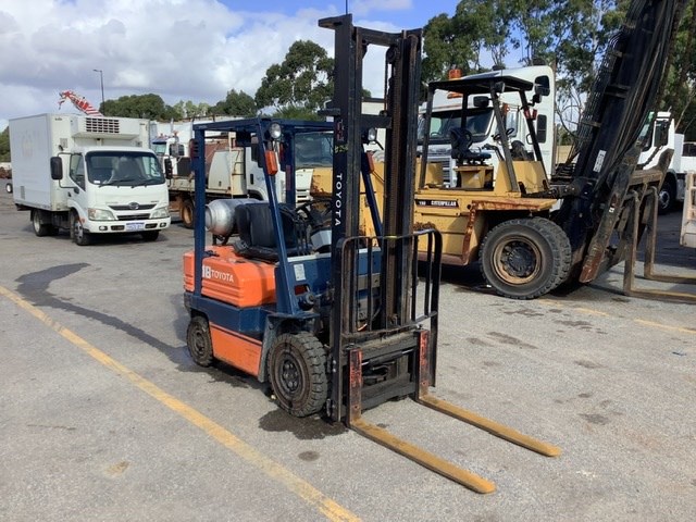 Toyota 02-5FG15 Counterbalance 1.5T LPG Forklift Auction (0001-9032532) | Grays Australia