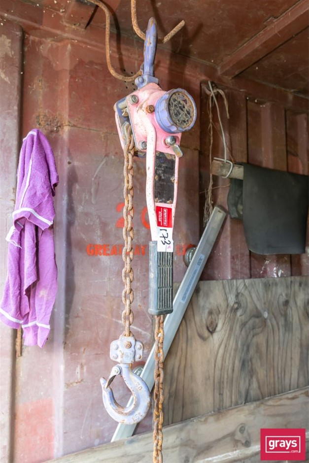 Pacific Chain Lever Block Auction (0173-5048830) | Grays Australia