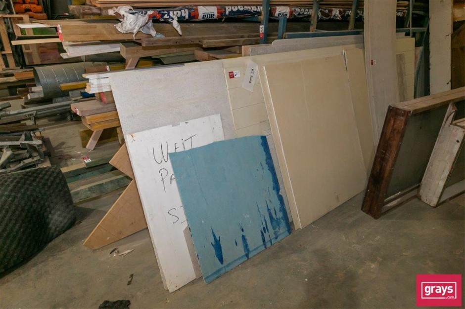 Assorted Fibro Cement Board Auction (0121-5048980) | Grays Australia