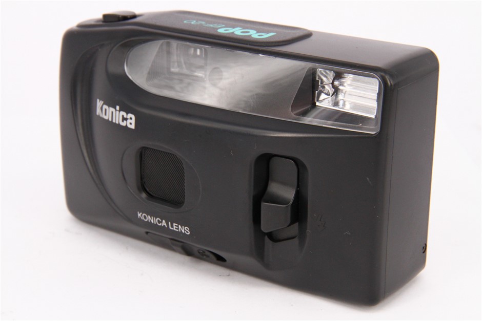 Konica POP EF-20 compact 35mm film camera Professionally checked ...