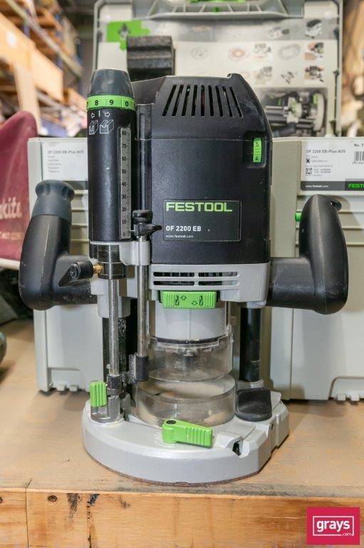 Festool OF 2200 EB Plunge Router Auction (0111-5048974) | Grays Australia