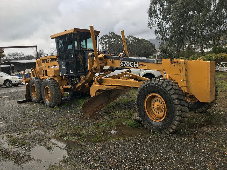 2004 John Deere 670 CH Series II Motor Grader Auction (0001-3022569 ...