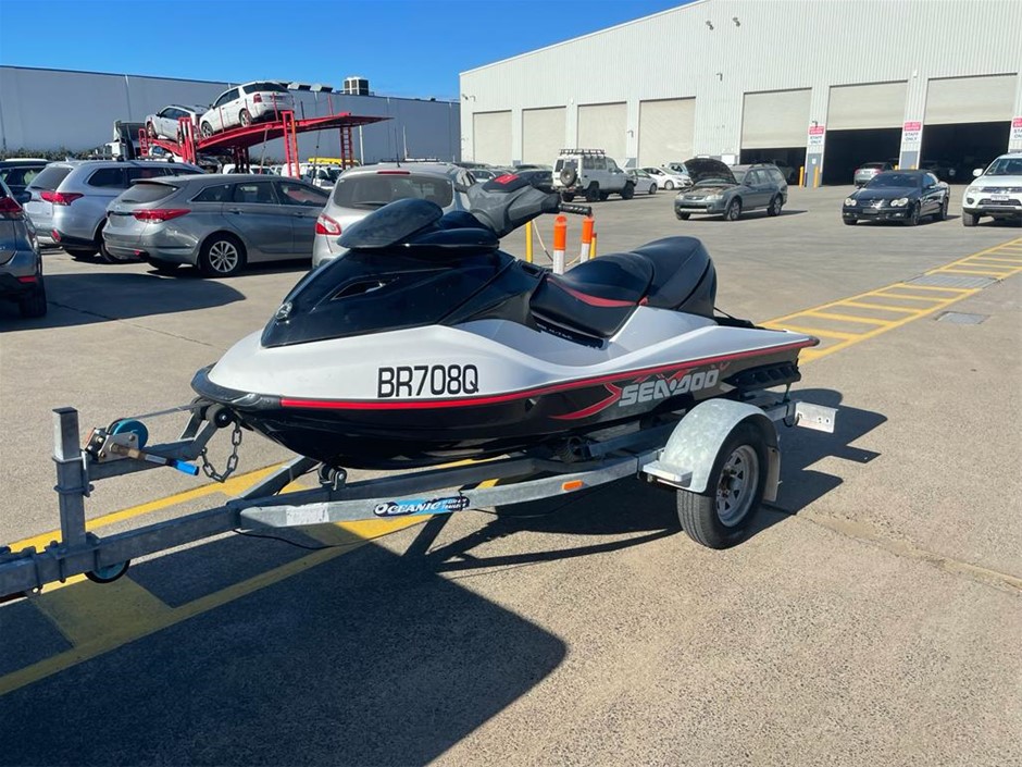 Circa 2010 SEADOO GTX 4-Tec Jet Ski, Oceanic Trailer Auction (0001 ...