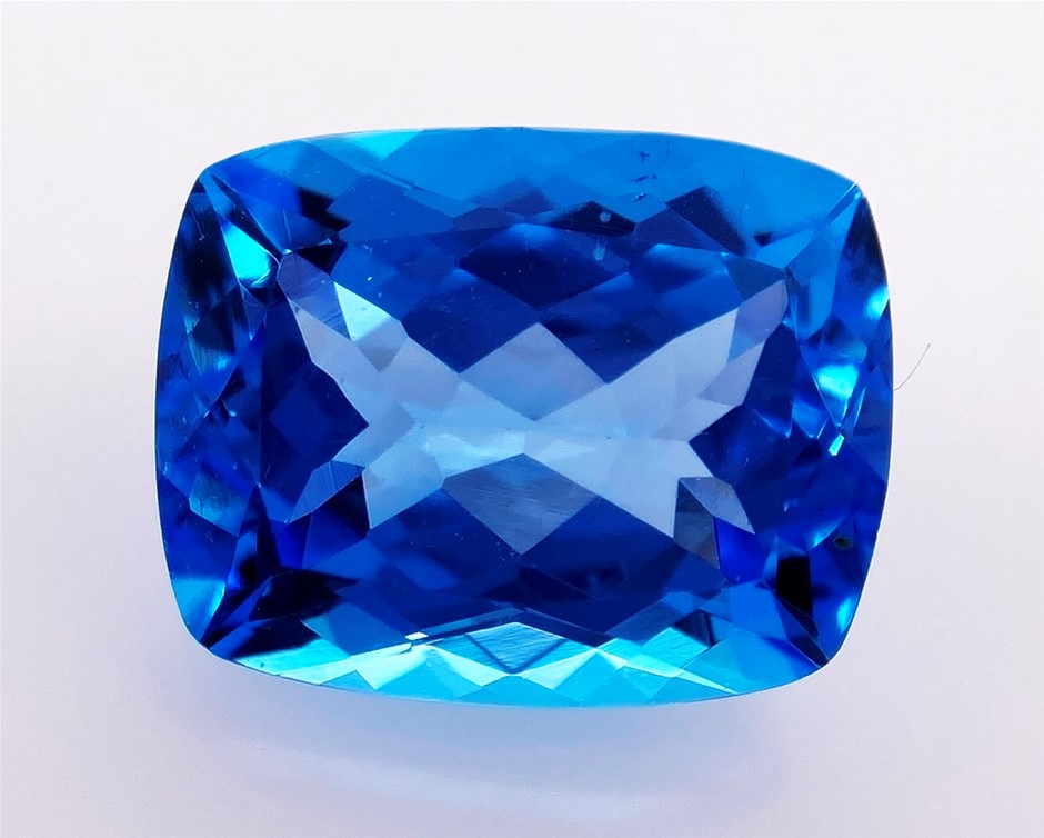 10.85 Carat Swiss Blue Topaz Auction (0001-2544387) | Grays Australia