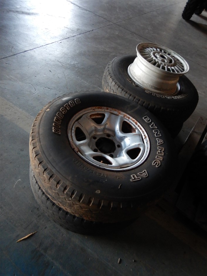 Toyota / Holden Rims and Tyres Auction (0015-8015483) | Grays Australia