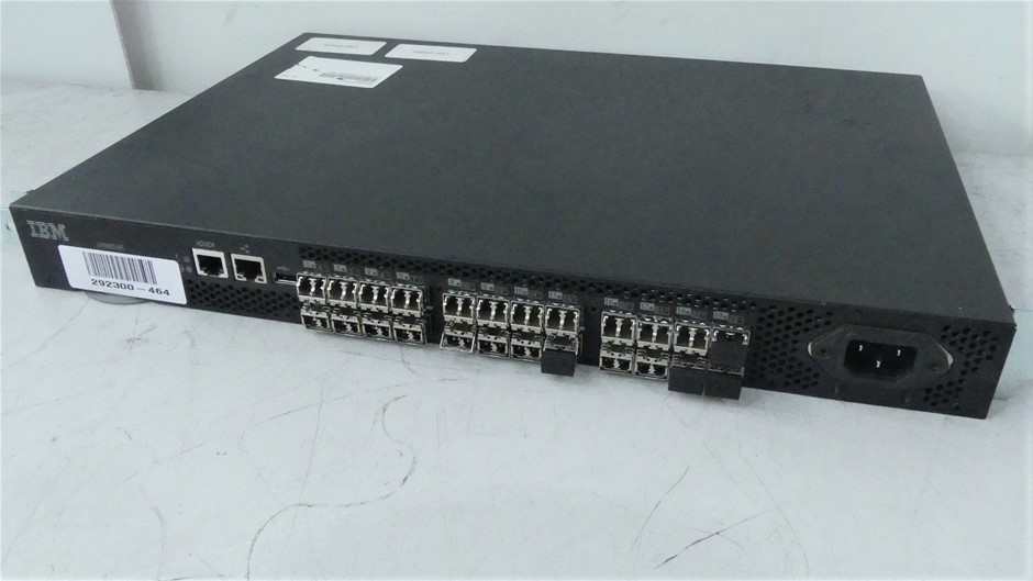 IBM 2498-B24 System Storage SAN24b 8GB 24 Port Fibre Channel Switch ...