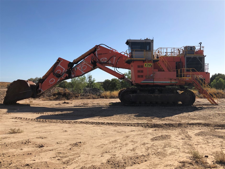 2004 Hitachi EX2500-5 Hydraulic Backhoe Excavator Auction (0003-7041290 ...