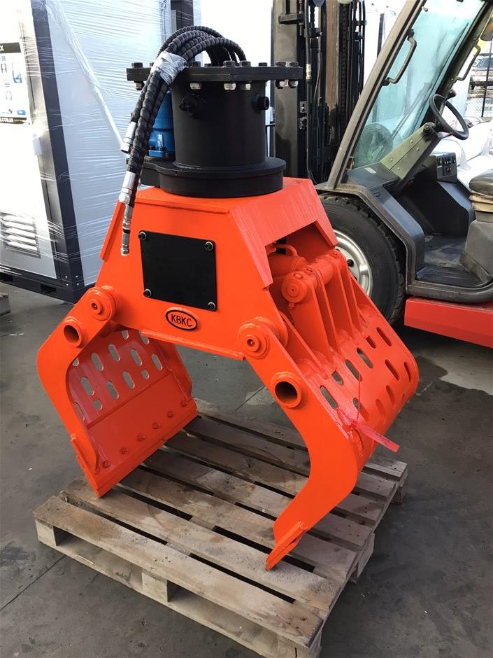 Unused Hydraulic Rotating Grapple KBKC - RG45 suits 10 to 18 ton ...