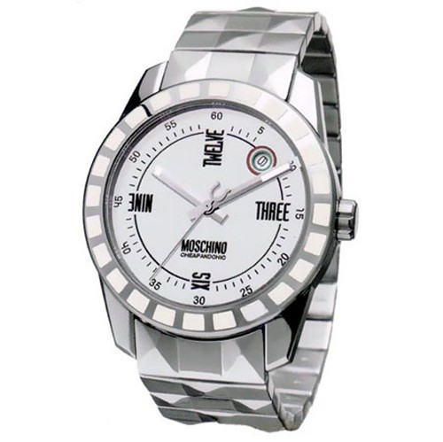Buy Moschino Watch - Stainless Steel Band and Face | Grays Australia
