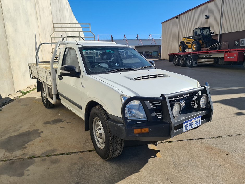 2008 Holden Rodeo 2WD Manual Single Cab Ute Auction (0007-9034411 ...