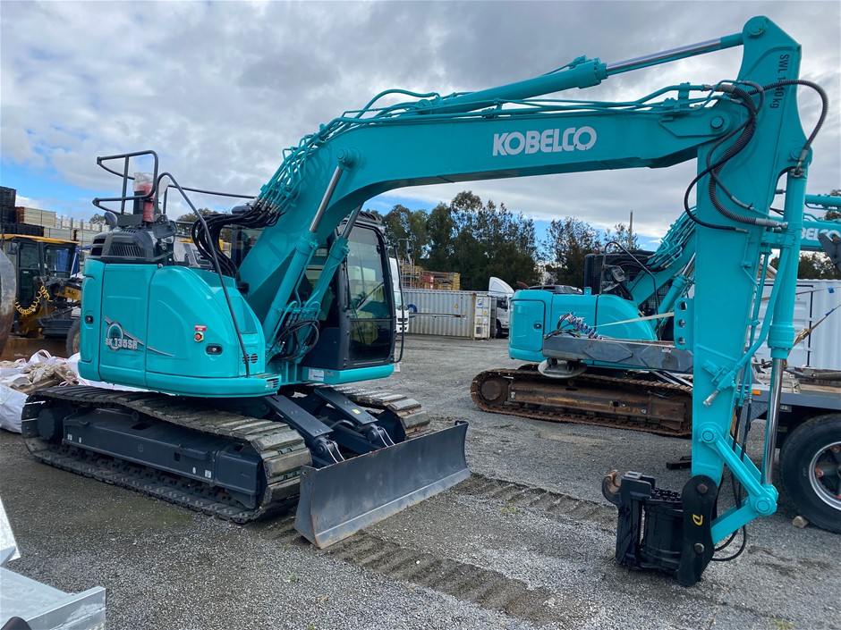 2019 Kobelco SK135SR Hydraulic Excavator Auction (0001-5049546) | Grays ...