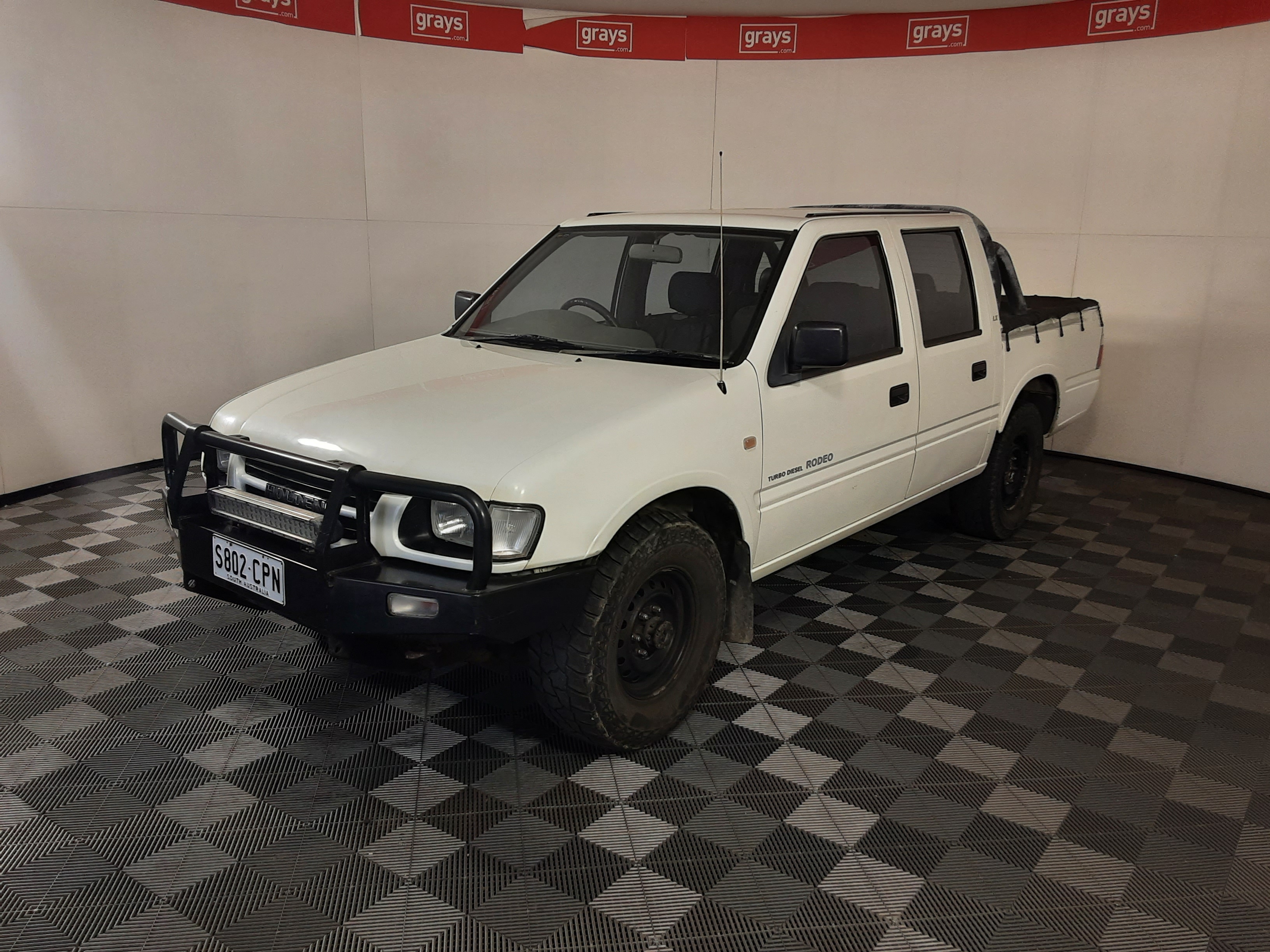 2001 Holden Rodeo LX (4x4) R9 Turbo Diesel Manual Dual Cab Auction ...
