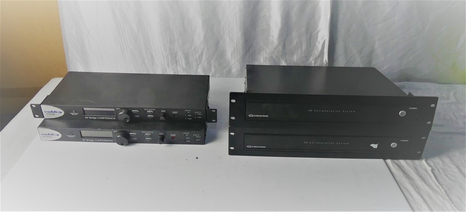 Box Of Assorted IT Items Approx. Includes 2 x Crestron CCS-U Auction ...