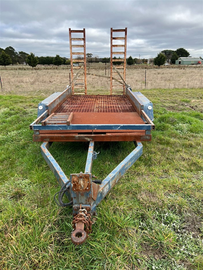 1972 Steco Plant Trailer Auction (0005-3022709) | Grays Australia
