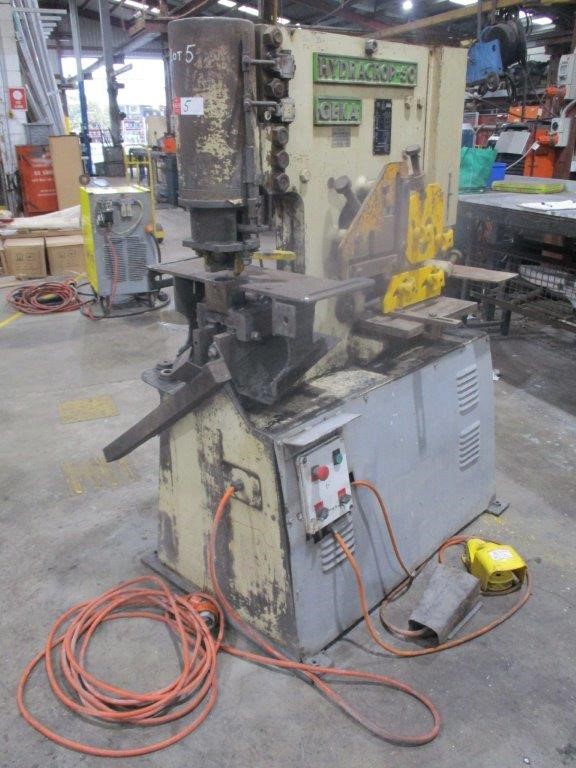 Geka Hydracrop 50 Punch and Cropping Machine Auction (0005-7040330 ...