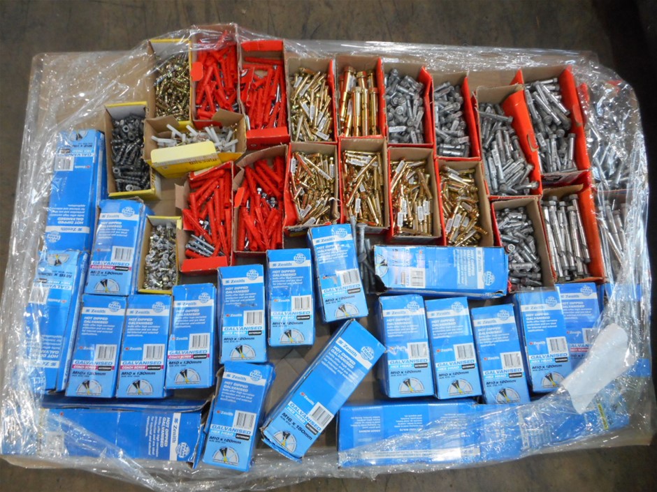 Zenith and Ramset Plugs, Screws, Anchors Auction (0016-2545535) | Grays ...