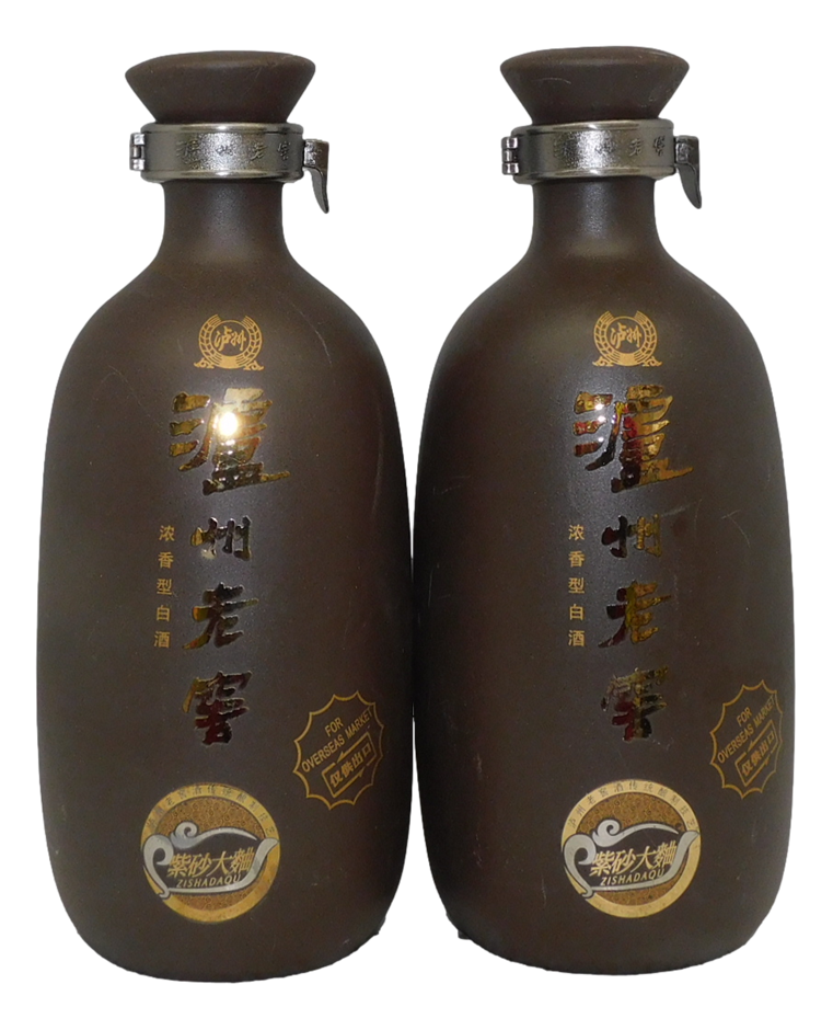 Luzhou Laojiao Zisha Daqu Baijiu 52% (2 x 500mL) China Auction (0042-10714808) | Grays Australia