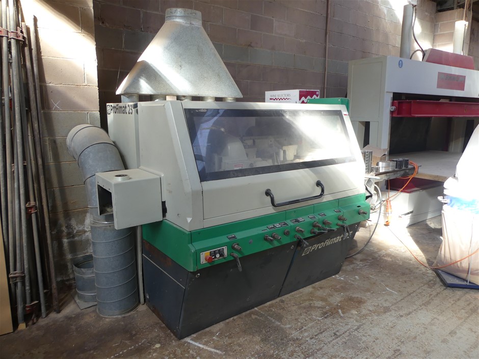 Weinig Profimat 23 Four Sider Shaping Machine Auction (0007-3022602 ...