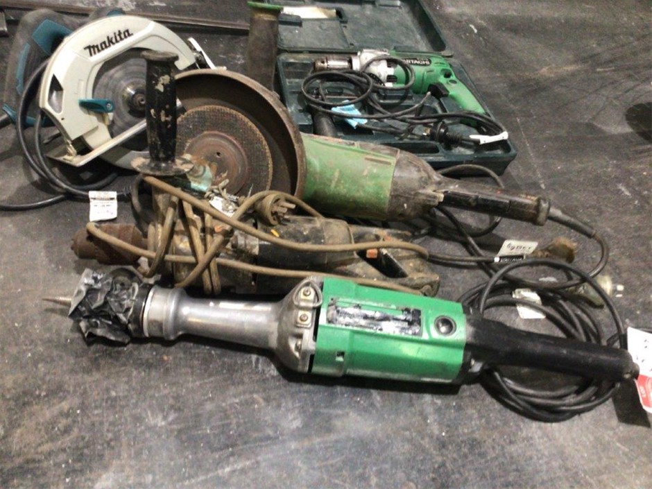 5 x Assorted Handheld Power Tools Auction (0085-7040323) | Grays Australia