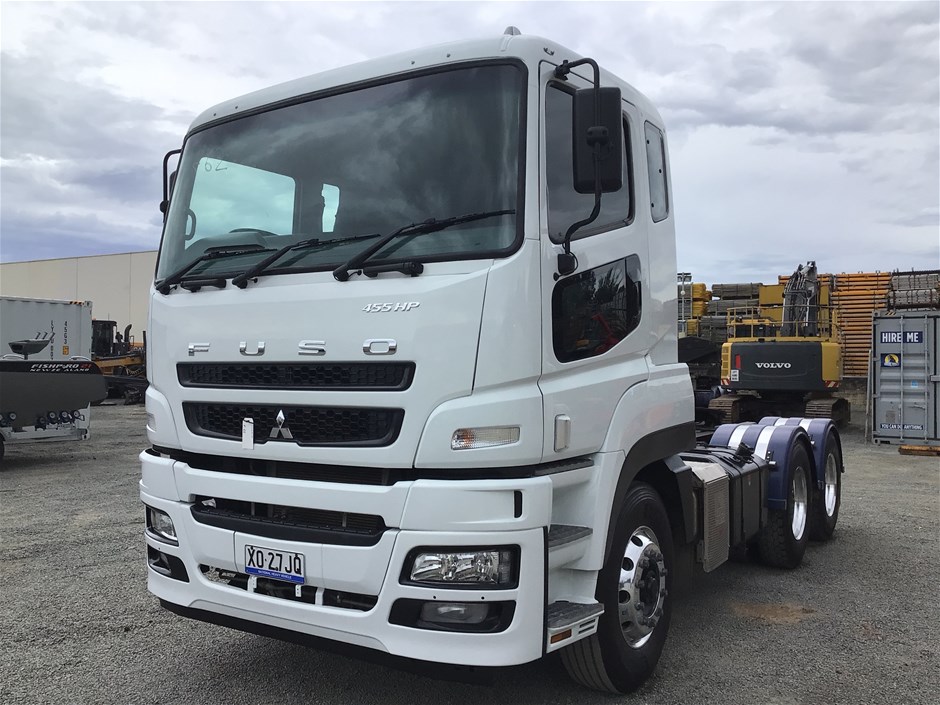 2019 Mitsubishi Fuso FV500 6 x 4 Prime Mover Truck Auction (0001 ...
