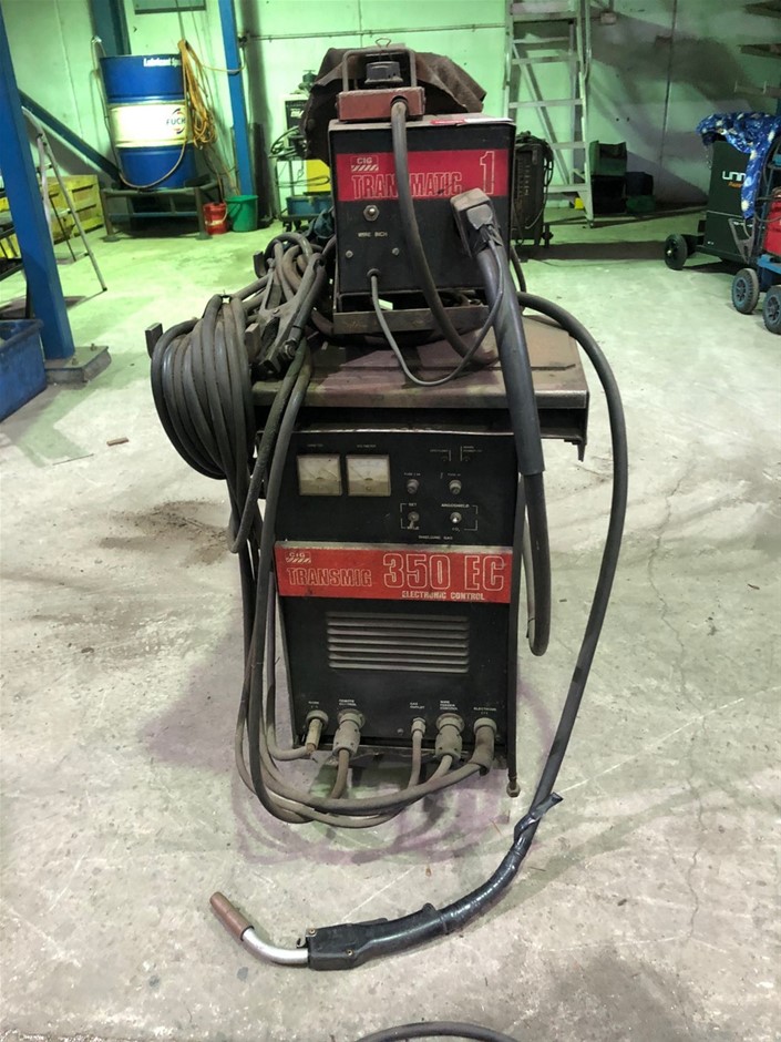 Transmig Transmatic 350 EC Mig Welder Auction (0133-5049828) | Grays ...