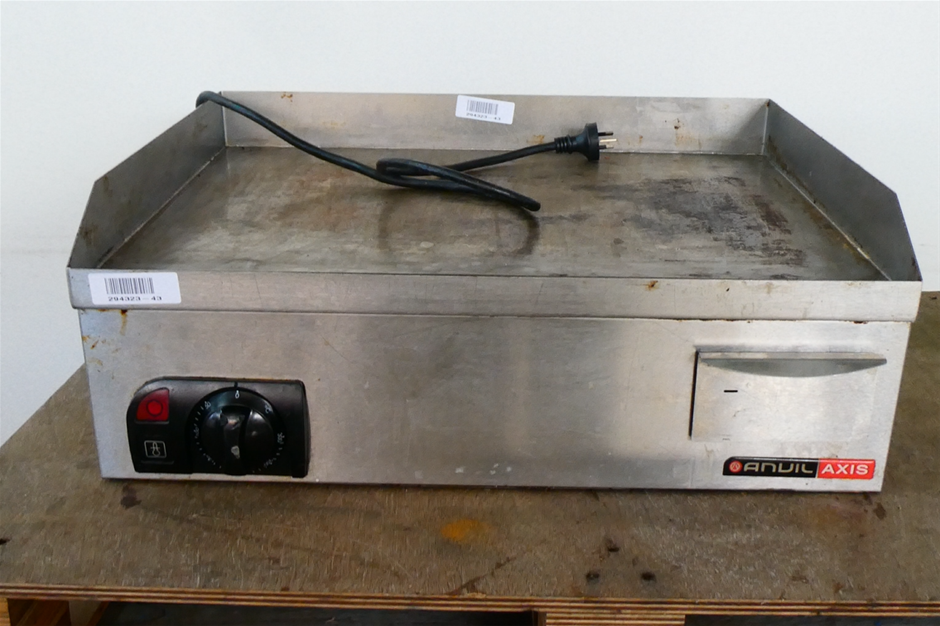 Anvil Axis stainless steel commercial electric griddle flat top Auction ...