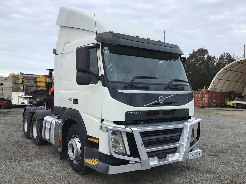 2017 Volvo FM 450 Euro5 6 x 4 Prime Mover Truck Auction (0024-5050693 ...