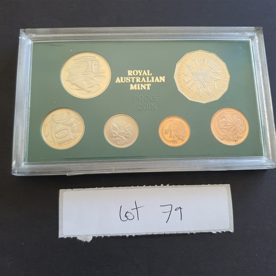 1982 Proof coin set Auction (0079-2545659) | Grays Australia