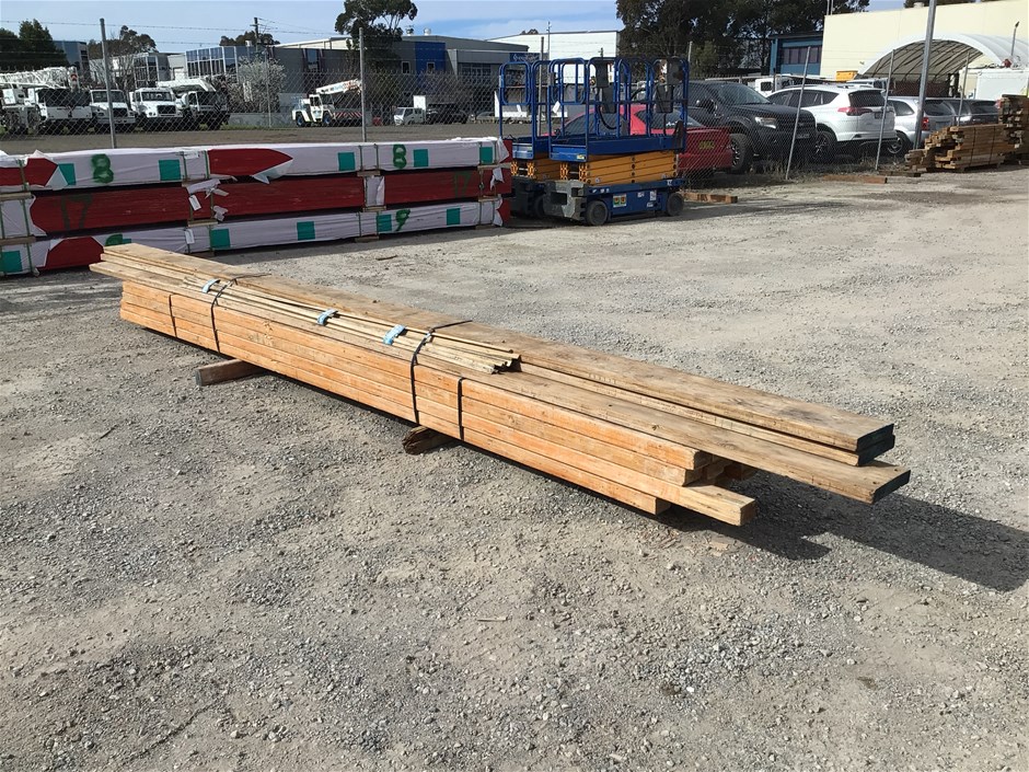 Construction Formwork Timber & Scaffold Planks Auction (0027-5050095 ...