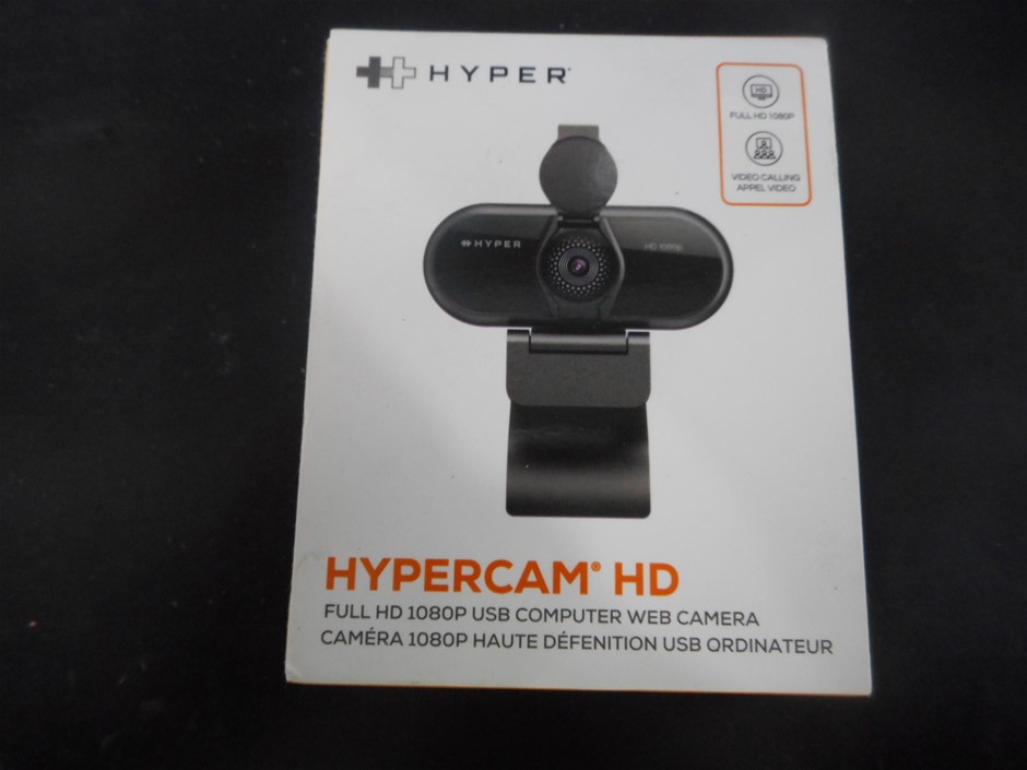 Hyper Cam HD 1080P USB Web Camera Auction (0017-2186511) | Grays Australia