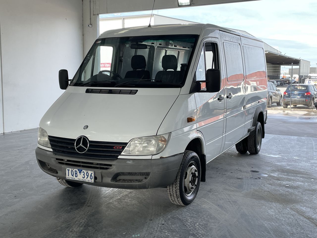 2002 Mercedes Benz Sprinter 413CDI SWB Turbo Diesel Manual Van Auction ...