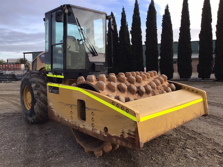 Caterpillar CP76 Pad Foot Roller Auction (0001-3023005) | Grays Australia