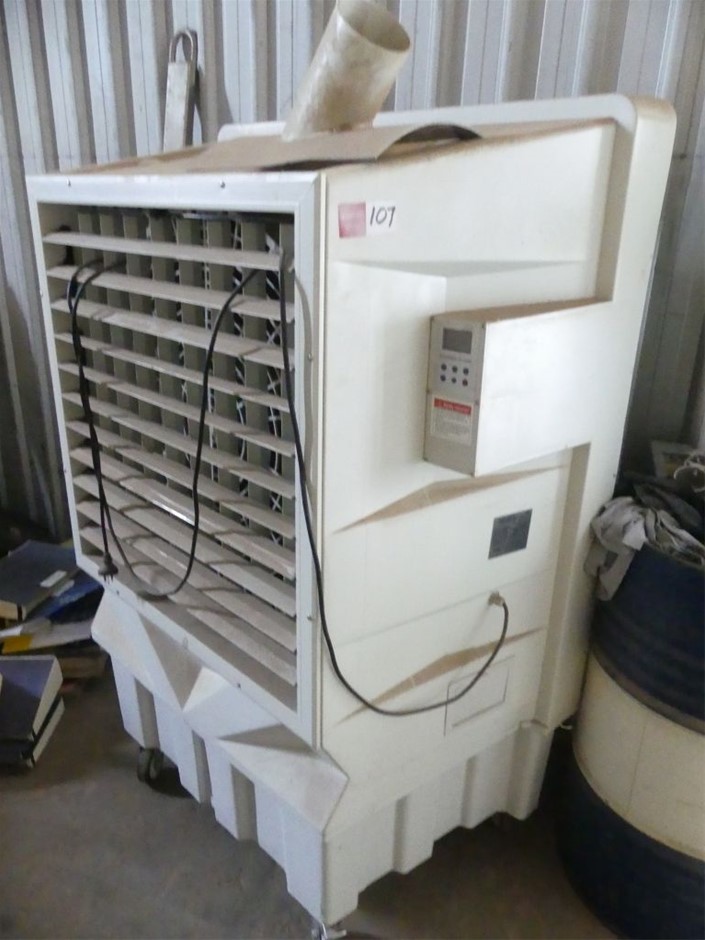 Evaporative Air Coolers Fanec100L Workshop Evaporative Air Cooler Auction (0107-5049865) | Grays ...