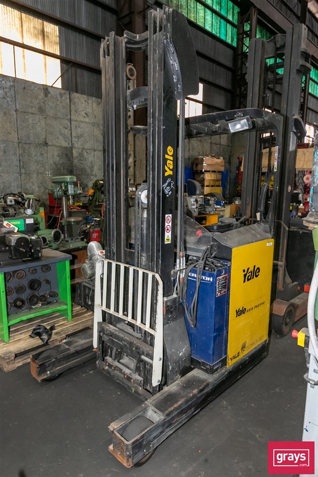 2010 Yale MR14 Ride On Reach Truck Auction (0008-5049851) | Grays Australia
