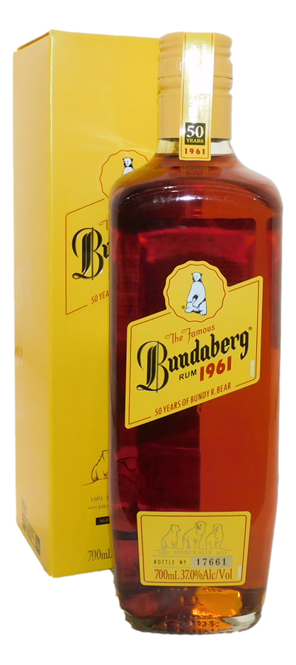 The Famous Bundaberg Rum 1961 (1 x 700mL) Auction (0009-10714105 ...