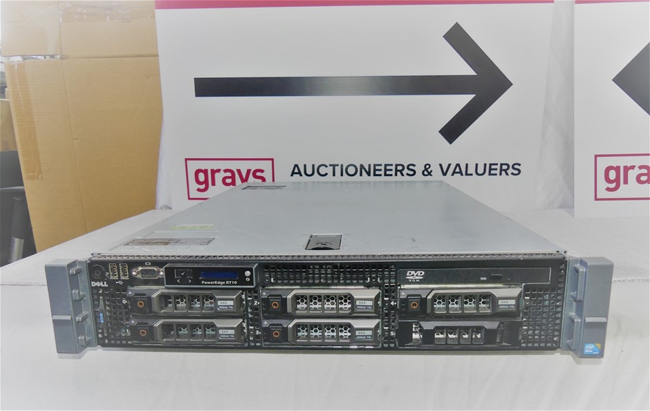 Dell PowerEdge R710 Server Specifications 2 x Intel Auction (0082 ...