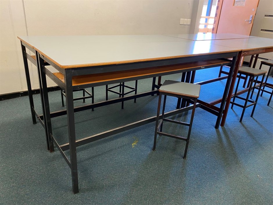 Qty 8x Science bench Auction (0014-5049955) | Grays Australia