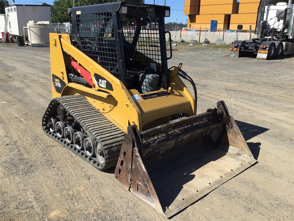 2014 Caterpillar 247B3 Skid Steer Loader (Track) Auction (0002-7040834 ...