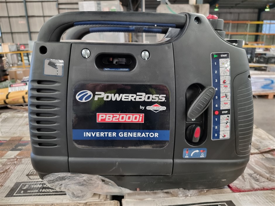 PowerBoss PB2000i Inverter Generator Auction (0059-7040798) | Grays ...