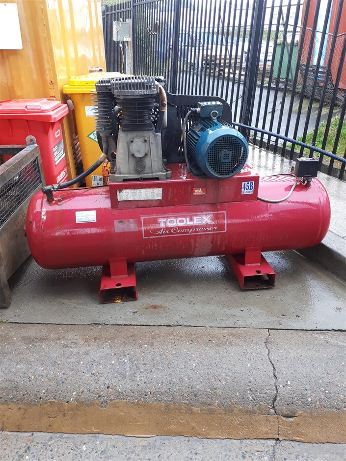 TOOLEX 10HP 2 ST 250L Compressor - Air (Stationary) Auction (0003 ...