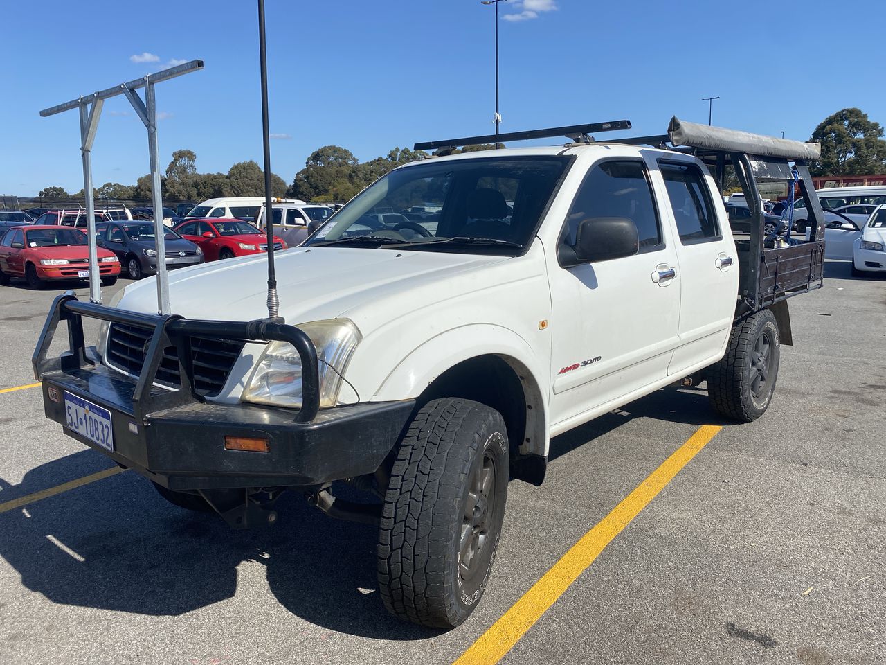 2005 Holden Rodeo LT TD Crew Cab RA Turbo Diesel Manual Dual Cab ...