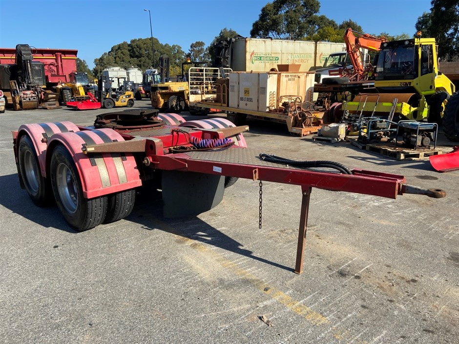2012 D-Trans Tandem Dolly Trailer Auction (0018-9034200) | Grays Australia