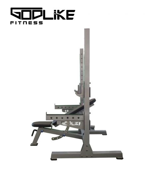 CUSTOM DESIGNED UNIVERSAL BENCH PRESS / SQUAT RACK Auction (0004 ...