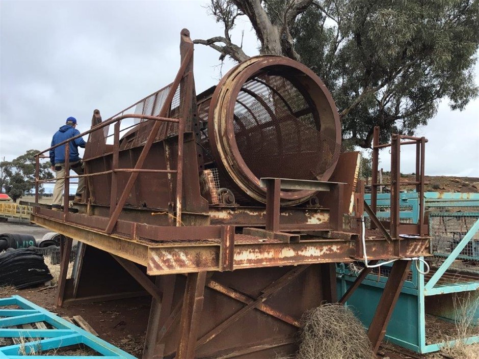 Trommel Screen on Steel Frame Auction (0040-3022782) | Grays Australia