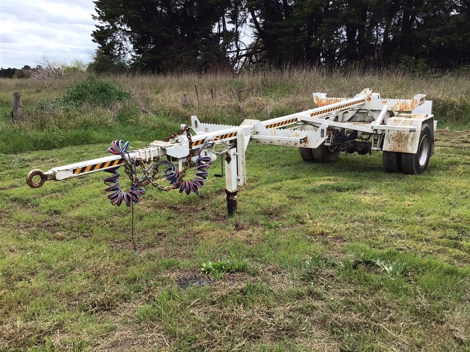 2008 Fleet Weld Single Axle Pole Jinker Trailer Auction (0024-3022782 ...
