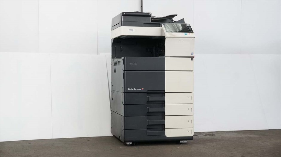 Konica Minolta bizhub C554e Printer Auction (0019-2186556) | Grays ...